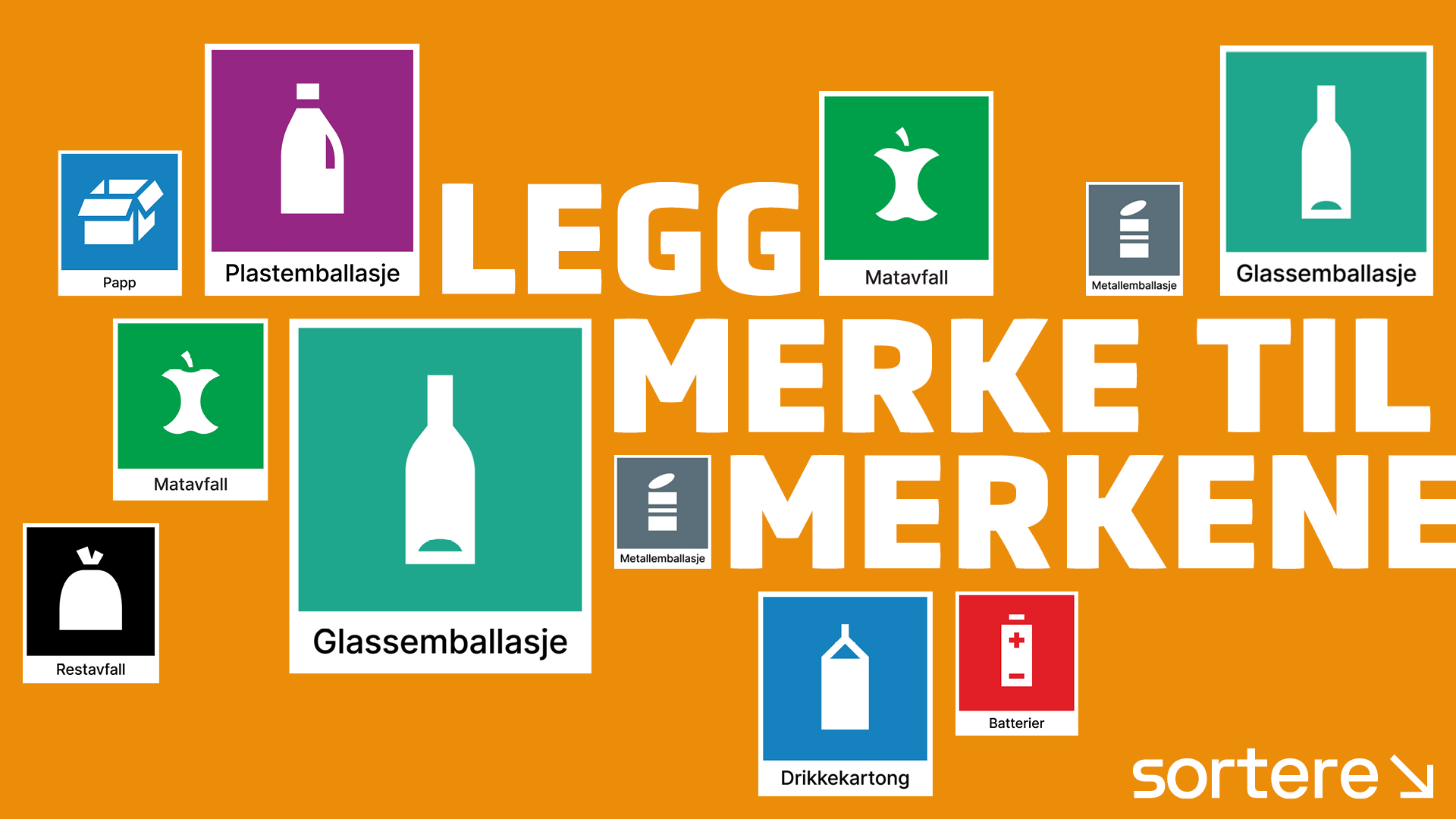 De er overalt. Men legger du merke til dem? - Grønt Punkt Norge